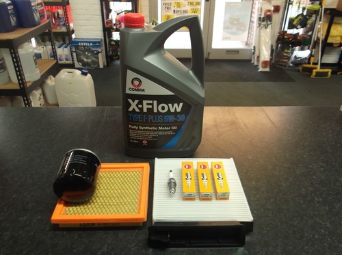 fits nissan NOTE (E11) 1.4 SERVICE KIT OIL AIR CABIN FILTERS SPARK ...