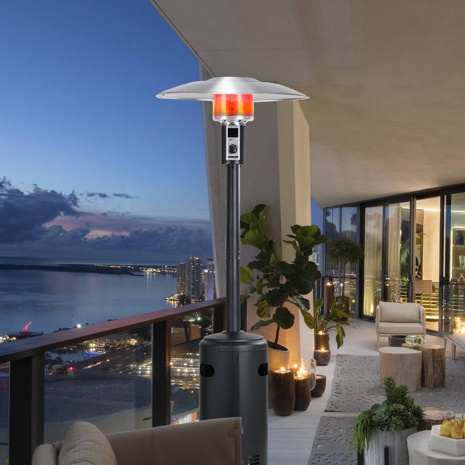 BALI OUTDOORS 40000BTU Patio Heater Propane Gas Outdoor Heater Standing ...
