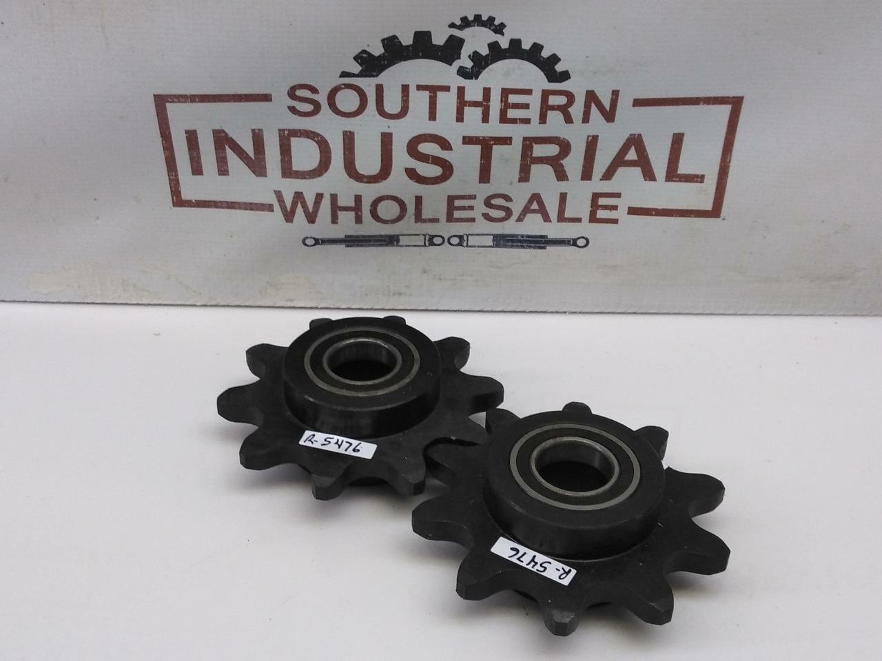 Martin 120-10 10 Teeth Sprocket w/ R20-RS Bearing Depth 1-7/8" Lot of 2 ...