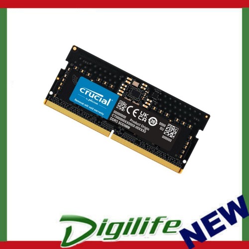 Crucial 16GB (1x 16GB) DDR5 5600MHz CL46 SODIMM Laptop Memory | eBay