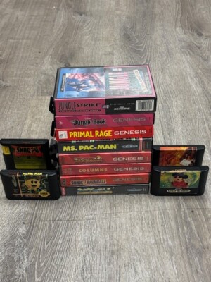 Vintage Sega Genesis Games Lot Of 12 Video Games | eBay