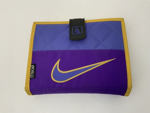 Vtg 90’s Trapper Keeper Nike Large Swoosh Mead Purple Color Block ...