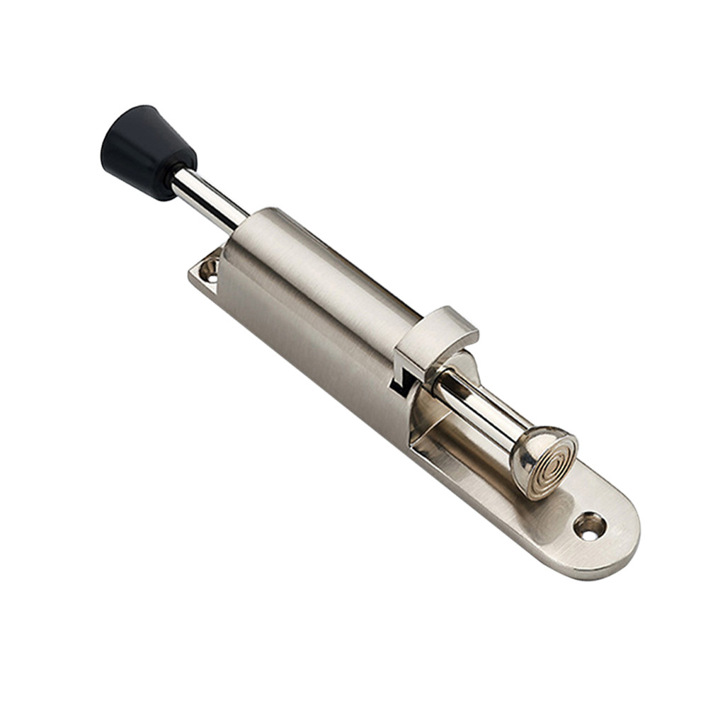 148mm Kick Down Foot Operated Door Stop Stopper Prop Stay Silver | eBay