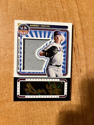 2024 Stars & Stripes - Dominic Fritton - Silhouettes Black Gold Auto ...