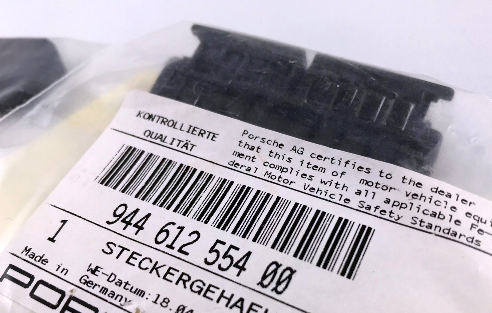 Porsche 944 Turbo 944 S2 968 Instrument Cluster Connector 944.612.311 ...