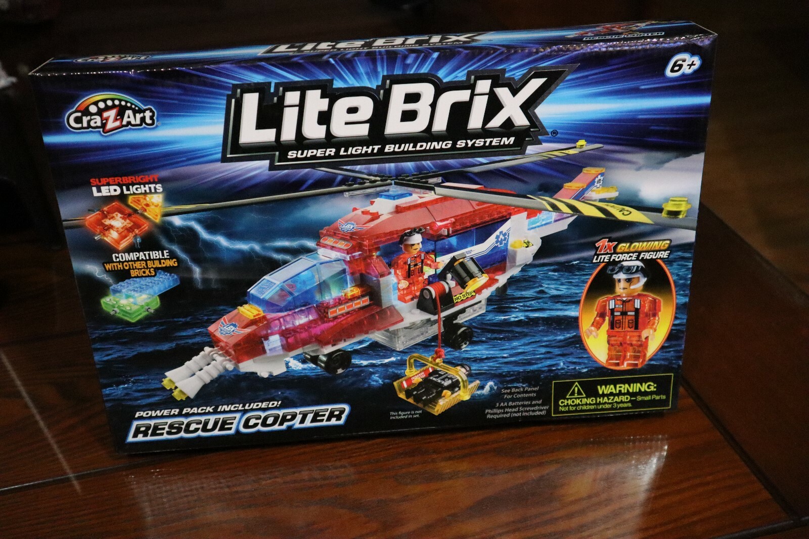Cra-Z-Art Lite Brix Rescue Copter Super Lite Building System | eBay