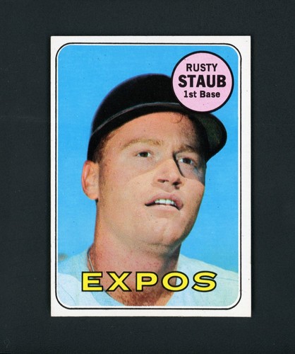 Rusty Staub 1969 Topps - Montreal Expos #230 NM | eBay