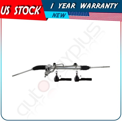 Steering Rack+New Left & Right Outer Tie Rod Ends For Ford Ranger 2003 ...