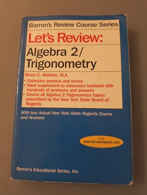 Let's Review Ser.: Let's Review Algebra 2/Trigonometry by Bruce Waldner ...