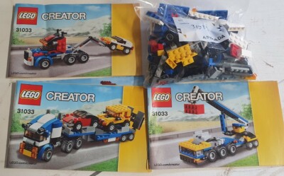 Lego 31033 3in1 Creator vehicle transporter complete 1 replacement ...