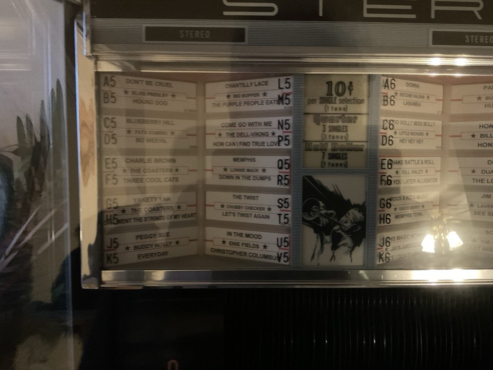 Vintage 1959 Seaburg Jukebox Pristine Condition W/Original Records | eBay