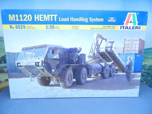 1/35 Kit Italeri No. 6525 M1120 HEMTT LOAD HANDLING SYSTEM New in Open ...