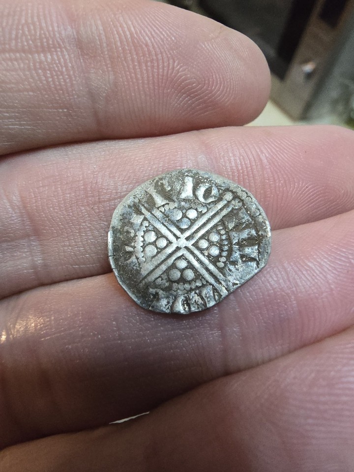Antique Henry III Longcross Medieval Silver Hammered Penny Coin London ...