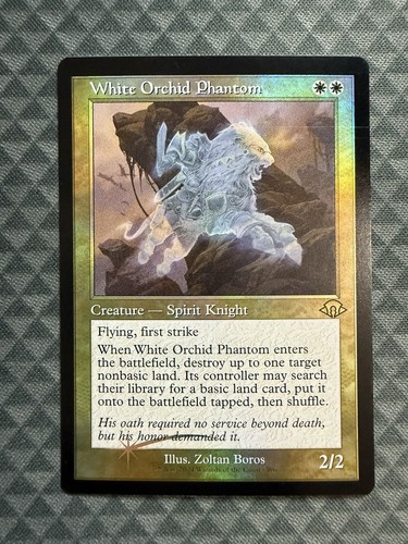 MTG White Orchid Phantom #396 Foil Retro Frame Rare Modern Horizons 3 ...