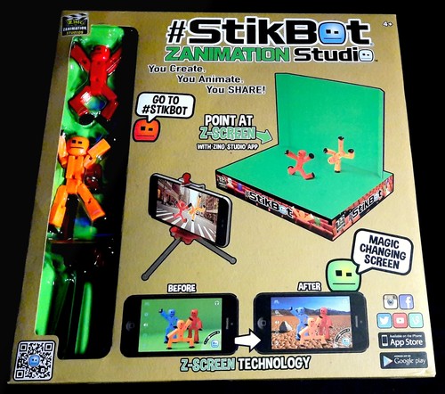 NEW CIB Stikbot Zanimation Studio Pro 2-in-1 Z-Screen Stage Zing ...