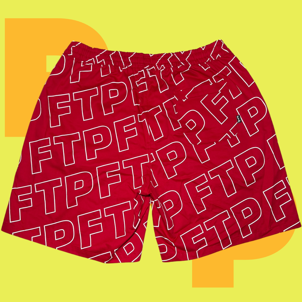 FTP All Over Outline Logo Short (Large) | eBay