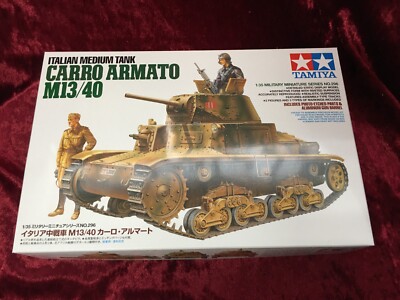 TamiyaMilitary Miniature Series No.296 Italian Carro Armato M13/40 ...