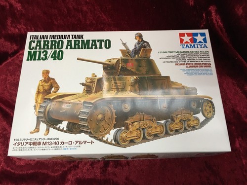 TamiyaMilitary Miniature Series No.296 Italian Carro Armato M13/40 ...