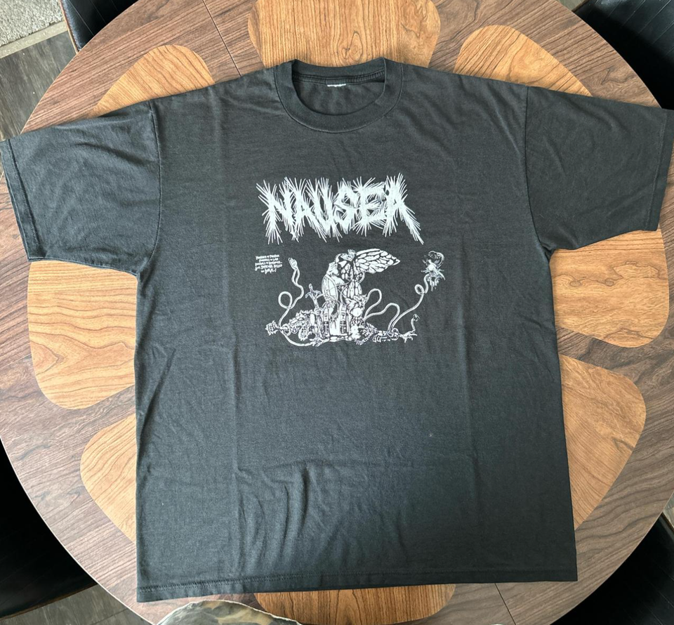 NAUSEA T-shirt hardcore punk d-beat, Vintage shirt | eBay