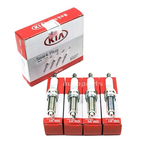 Genuine 1884911070 Spark Plugs 4PCS For Hyundai Palisade Kia Sedona ...