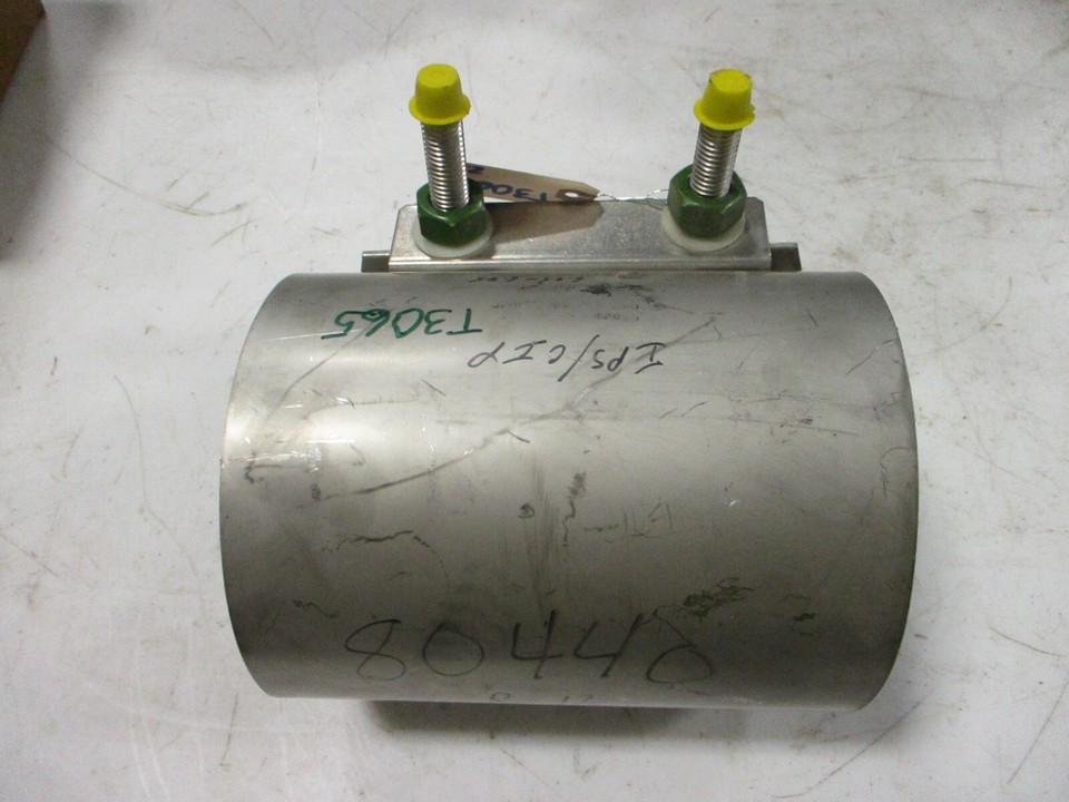 ROMAC SS1 Full Circle Stainless Pipe Repair Clamp 6" (6.45-6.95 OD) x 8 ...