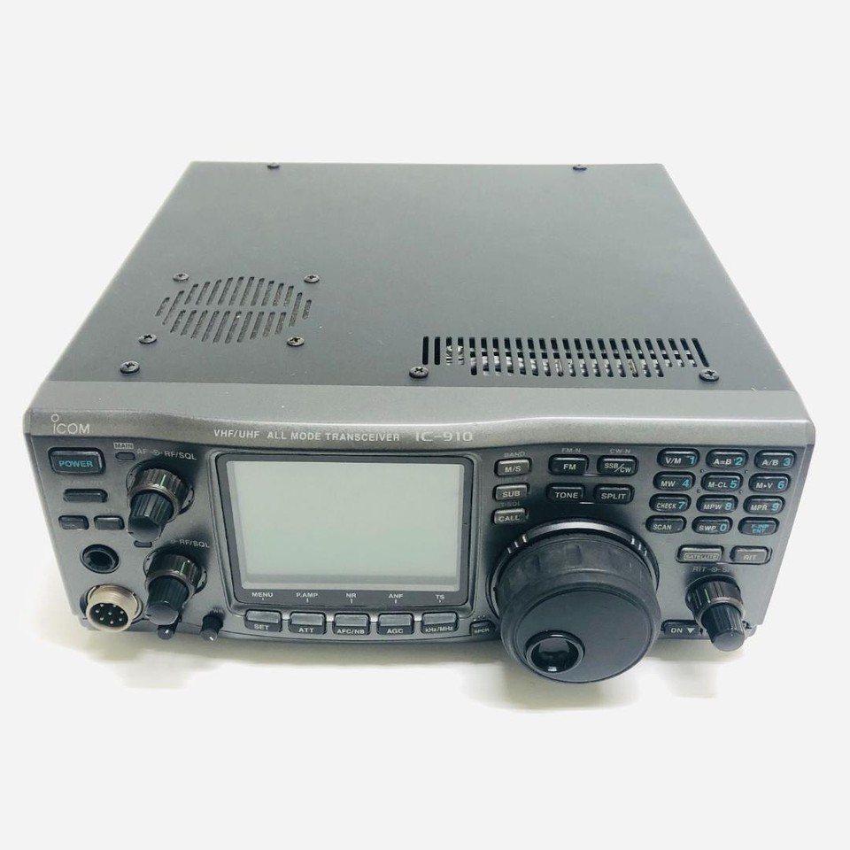 ICOM IC-910D 144/430MHz FM/SSB/CW Tri Band Transceiver 50W Dual Band IC ...