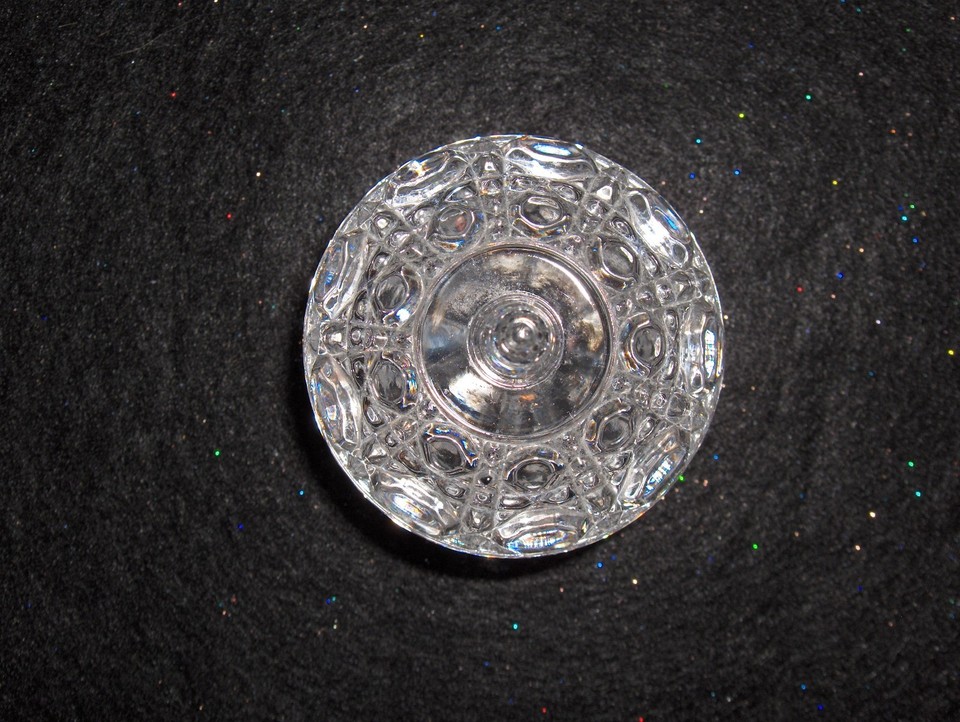 Mini Apple Lead Crystal Shapped Candy Dish w/Lid By Annahuttle W ...