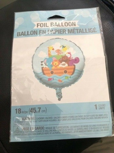 Noah's Ark 18" Baby Shower Foil Balloon New!!! | eBay