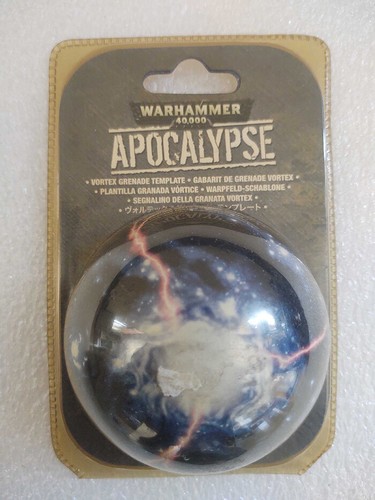 WARHAMMER 40K - Apocalypse Vortex Grenade Template 40-16 WORKSHOP | eBay
