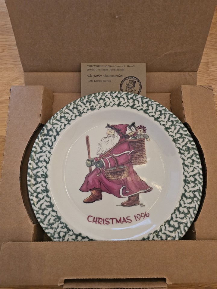 5 Workshops Of Gerald E Henn 1995-1999 Annual Christmas Collectible ...