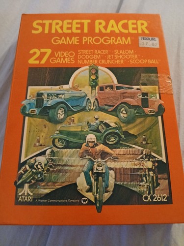 STREET RACER Atari 2600 Game Complete In Box CIB | eBay
