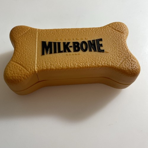 Vintage Milk-Bone Doggy Bone Travel Container Advertising Promotional ...