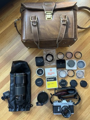 1974 Canon TLb 35mm SLR Film Camera Set (last tested 1 year ago ...