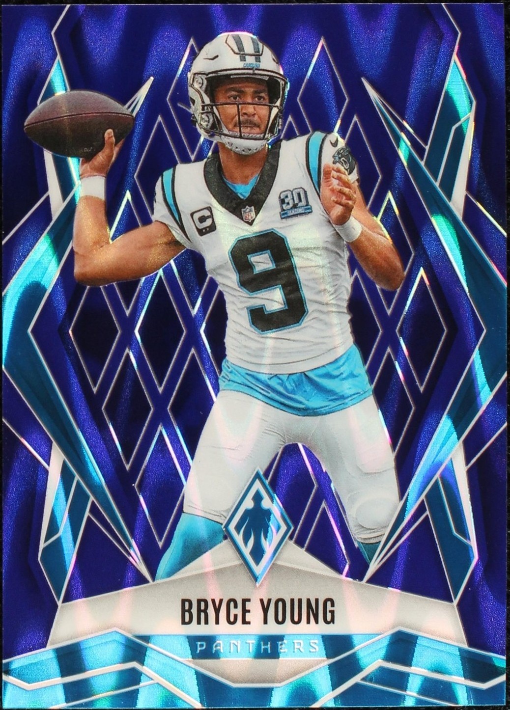 2025 Panini Phoenix - Bryce Young #148 Blue Seismic /35 for sale online ...