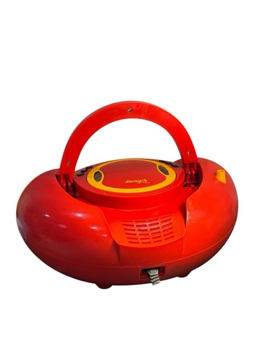 Disney Mickey Mouse CD Player Boombox AM FM Radio TESTED CD PLAYER NOT ...