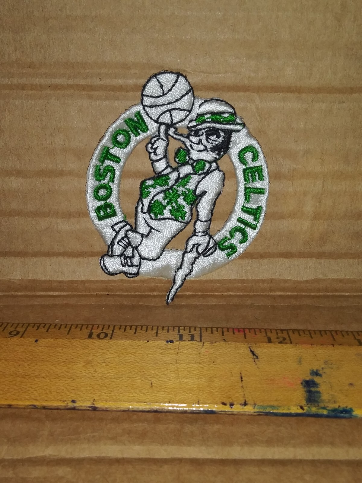 Boston Celtics Laser Cut Patch - Free Shipping | eBay