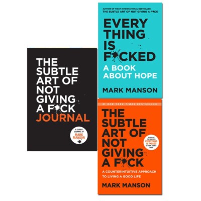Mark Manson Collection 3 Books Set The Subtle Art of Not Giving a F*ck ...