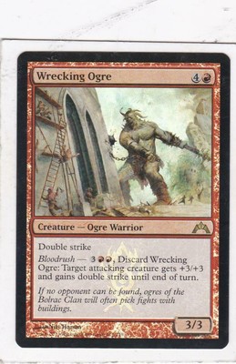 MTG: Gatecrash: Foil: Wrecking Ogre | eBay