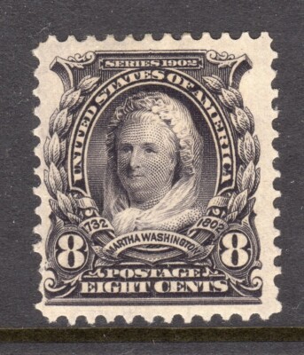 United States Scott # 306 F/VF Unused 1902 8 Cent Martha Washington | eBay