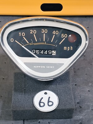 1969-71 HONDA CT70 TRAIL CT70A SPEEDO SPEEDOMETER BENCH TESTED #37200 ...