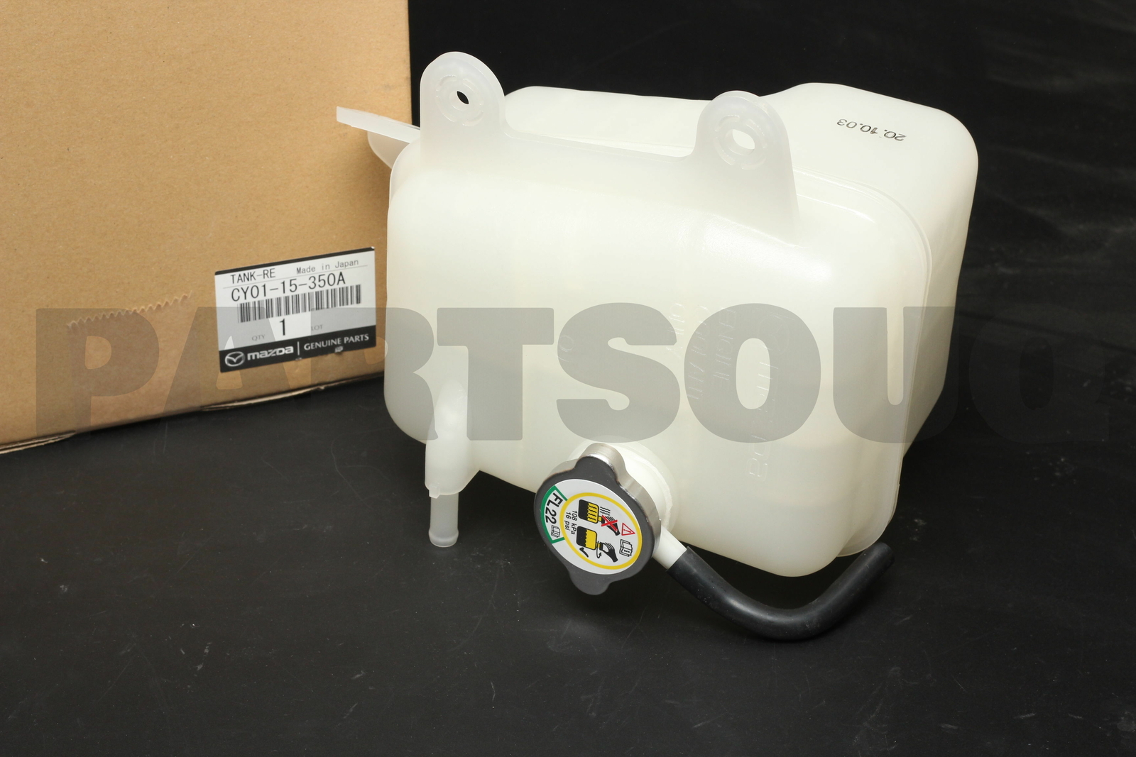 CY0115350A Genuine Mazda TANK,SUB-RADIATOR CY01-15-350A | eBay