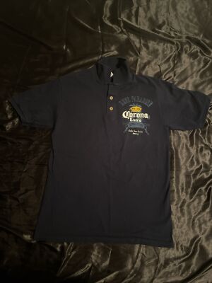 Men’s Corona Polo short Sleeve Shirt Size Medium | eBay