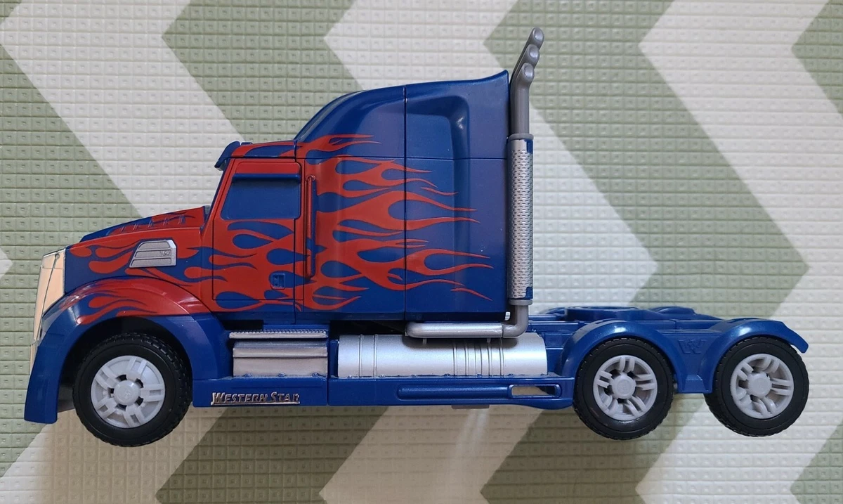 Optimus Prime Truck Side View