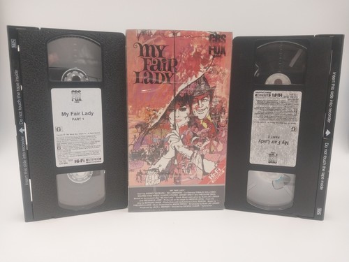 My Fair Lady VHS 1991 2 Tape Set Audrey Hepburn Rex Harrison | eBay