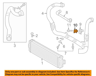 FORD OEM 16-23 Expedition Cooling Intercooler-Valve FL3Z9U465A | eBay