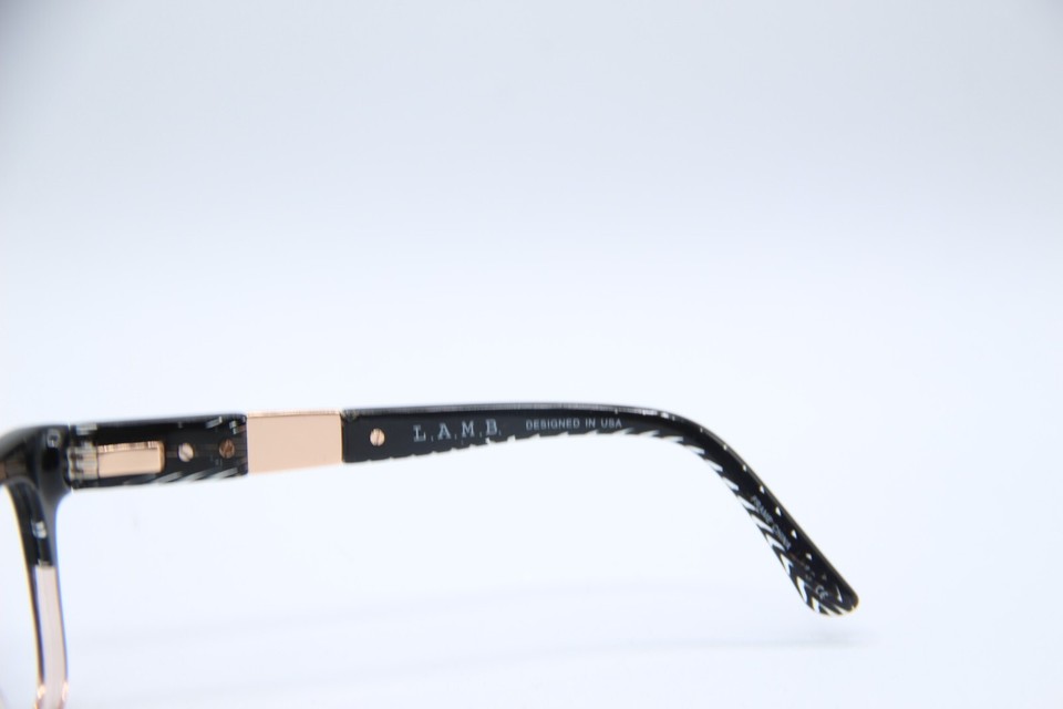 NEW L.A.M.B. LAMB LA 045 BLK BLACK FADE PINK AUTHENTIC FRAMES ...
