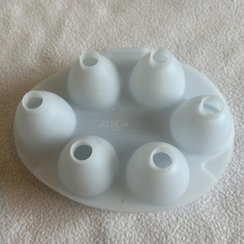 Lot of 2 Jello Egg Jigglers Shooters Shots Plastic Mold Smooth Easter ...