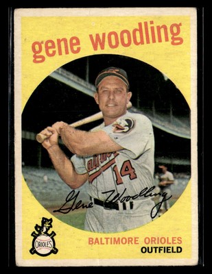 1959 Topps #170 Gene Woodling | eBay
