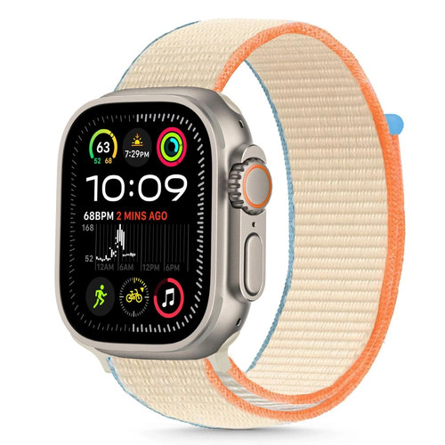 Tech-Protect Nylon Apple Watch 6 / 7 / 8 / 9 / 10 / SE 40/41/42mm Creme ...