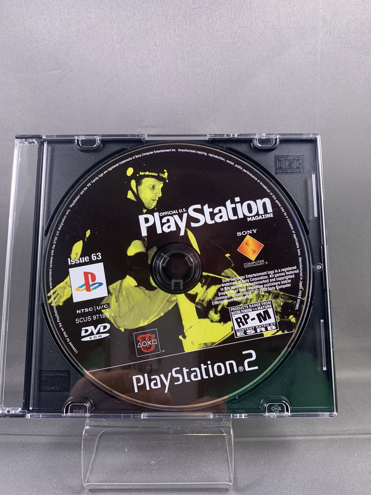 PS2 PlayStation 2 Official U.S. Magazine Issue 63 Demo Disc Disc Only ...